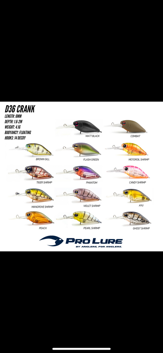 PRO LURE D36 CRANK – New Age Fishing